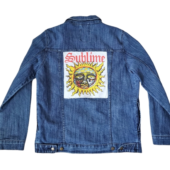Sublime | Jackets & Coats | Sublime Band Jacket Sun Patch On The Back ...